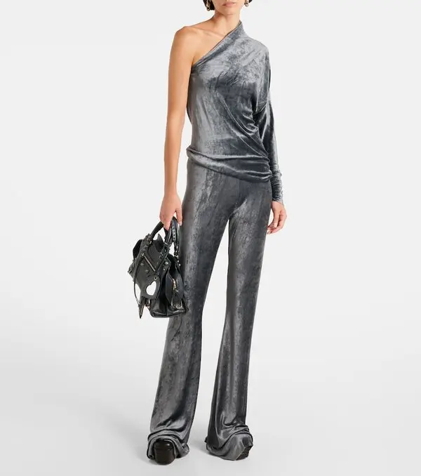 Rick Owens Diana One-shoulder Top - Blue