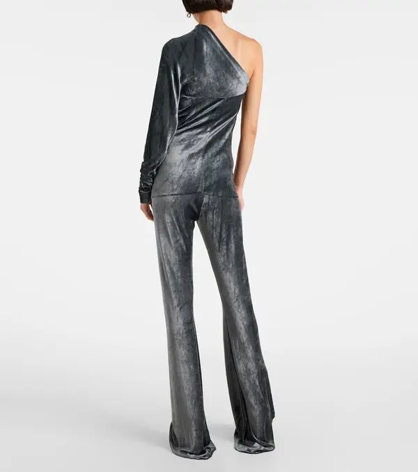 Rick Owens Diana One-shoulder Top - Blue