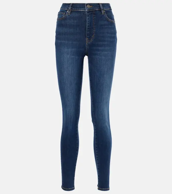 FRAME Le High Skinny Jeans - Blue