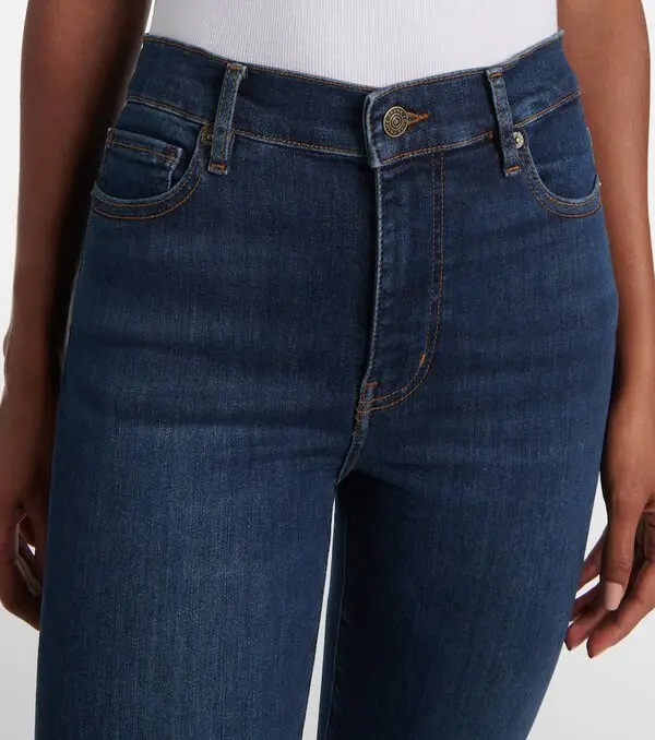FRAME Le High Skinny Jeans - Blue