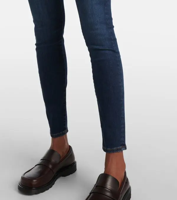 FRAME Le High Skinny Jeans - Blue