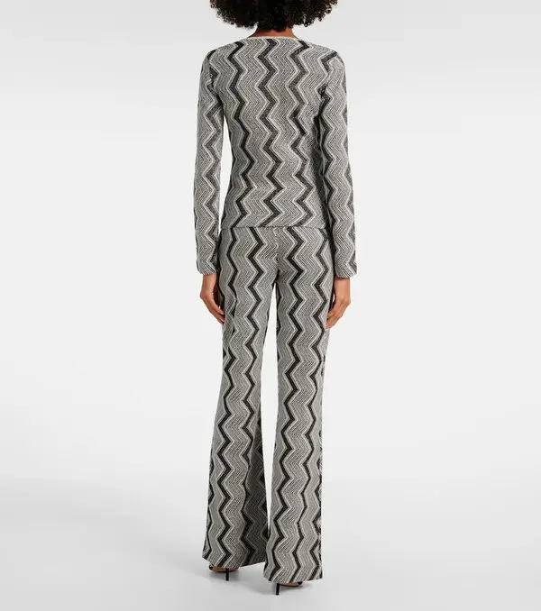 Missoni Zig Zag Metallic Knit Sweater