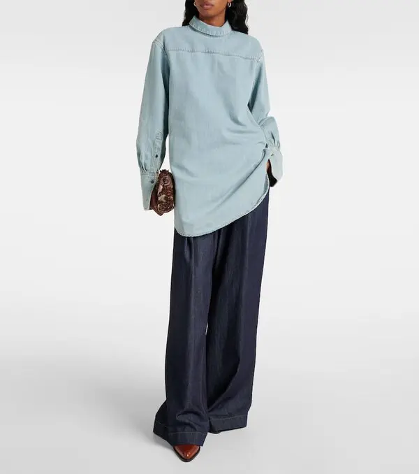 Dries Van Noten Denim Top