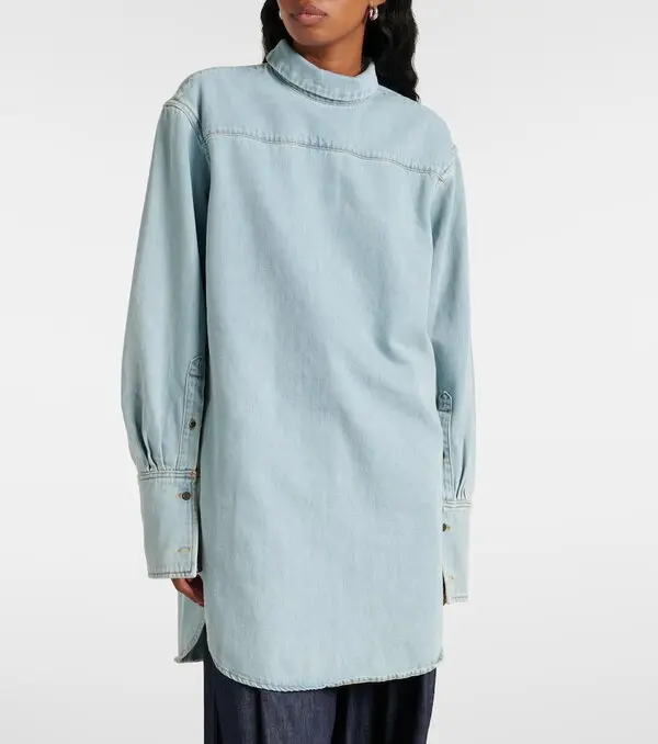 Dries Van Noten Denim Top