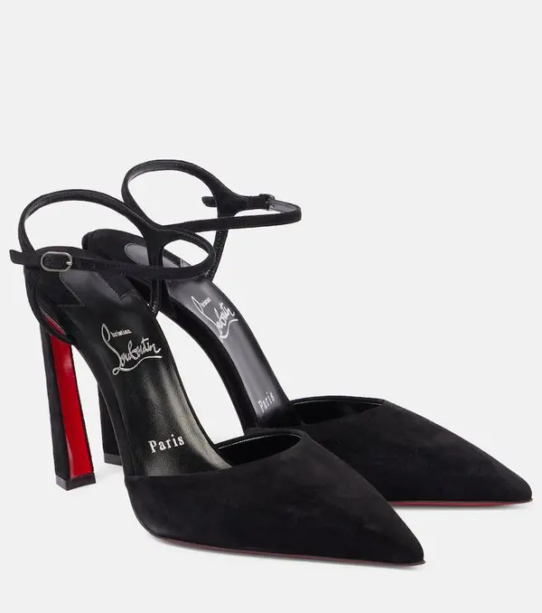 CHRISTIAN LOUBOUTIN Condora Riviera 100 Slingback Pumps - Black