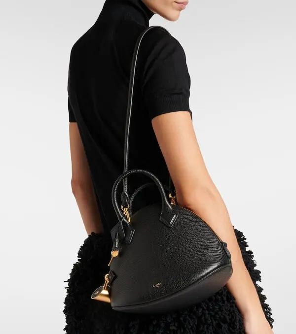 Alaïa Dome 25 Leather Tote Bag
