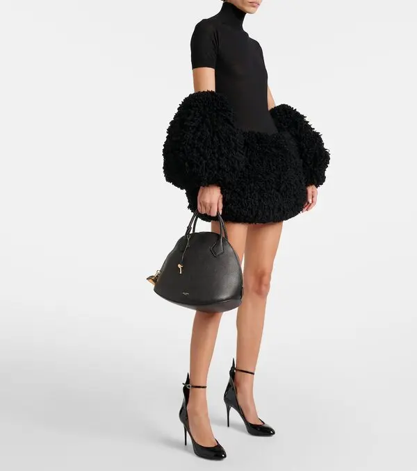 Alaïa Dome 32 Leather Tote Bag