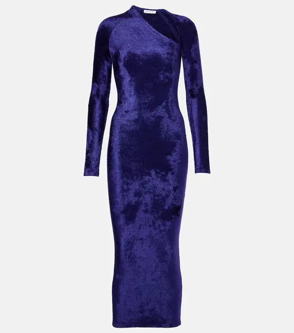 Alaïa Velvet Midi Dress