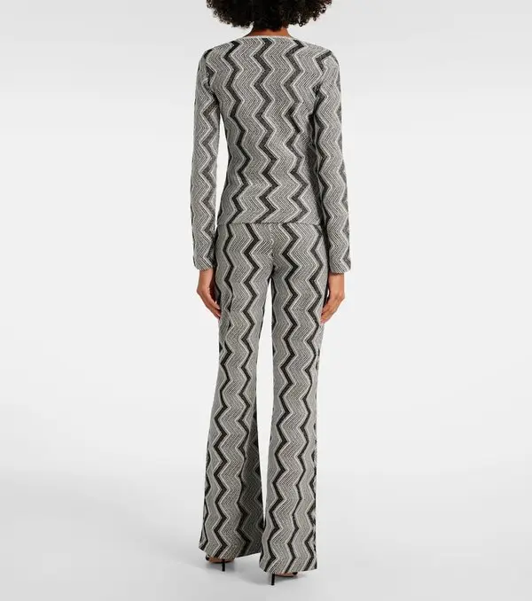 Missoni Zig Zag Metallic Knit Sweater