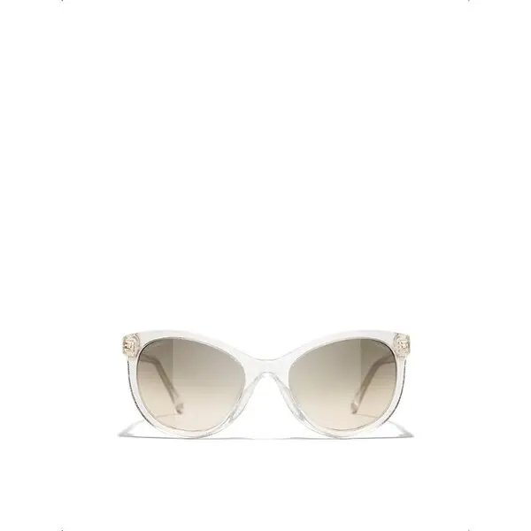 Chanel Pantos-frame Sunglasses - Clear