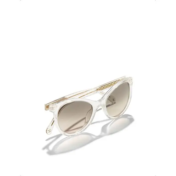 Chanel Pantos-frame Sunglasses - Clear