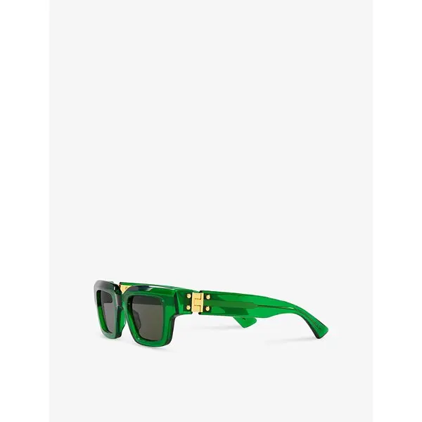 Bottega Veneta Bv1230s Square-frame Sunglasses