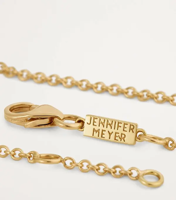 JENNIFER MEYER Diamond Evil Eye Bracelet