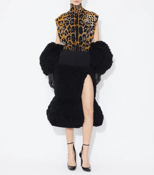 Alaïa Leopard Print Top