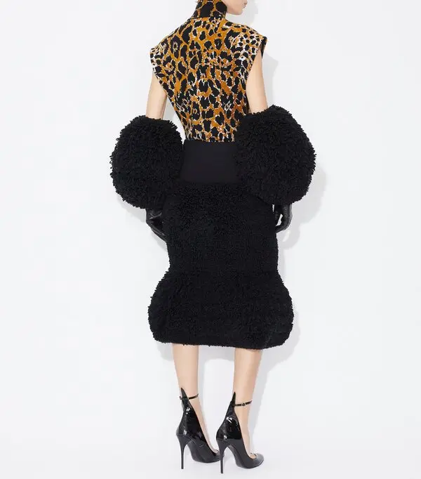 Alaïa Leopard Print Top
