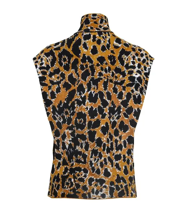 Alaïa Leopard Print Top