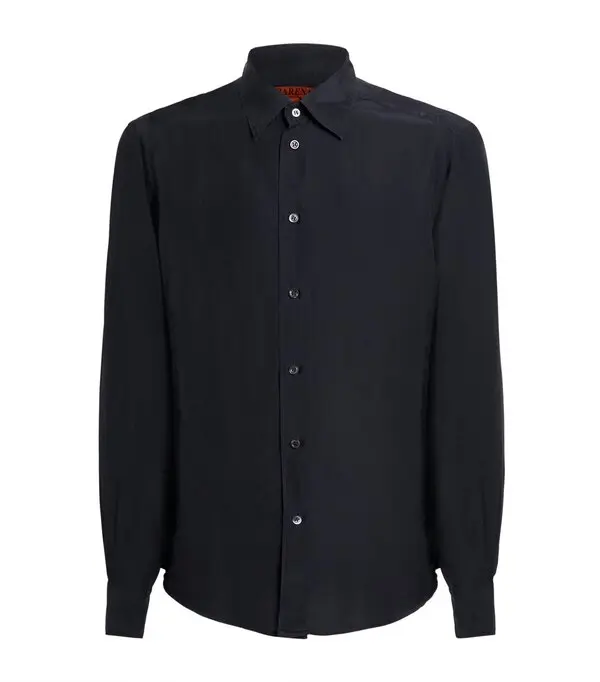 Barena Venezia Silk Shirt - Navy
