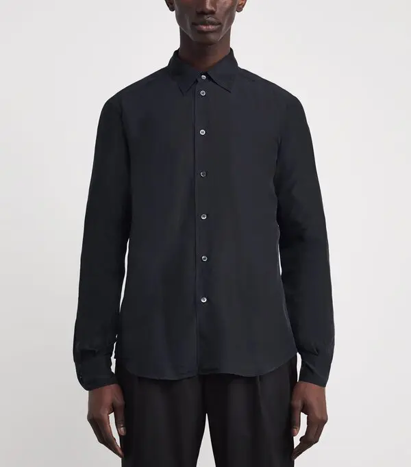 Barena Venezia Silk Shirt - Navy