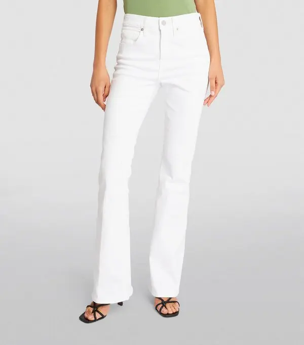 Veronica Beard Beverly High-rise Skinny Flared Jeans