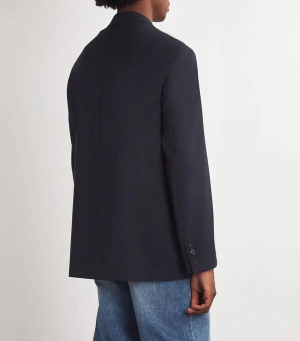 The Row Eligio Suit Jacket - Navy | Editorialist
