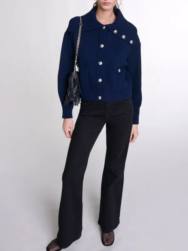 Maje Cotton Flared Jeans