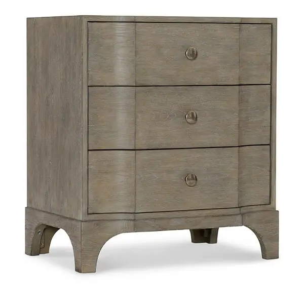 BERNHARDT Albion Small Nightstand - Gray