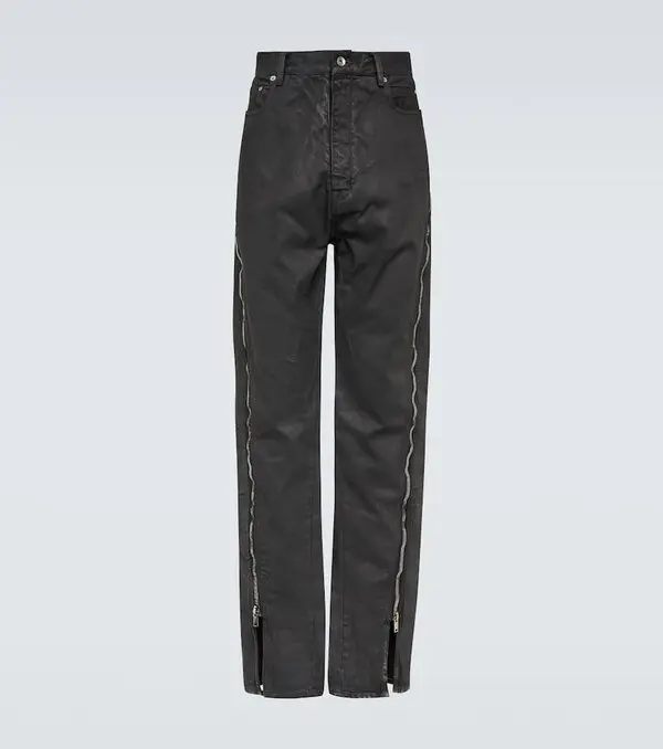 Rick Owens Bolan Banana High-rise Bootcut Jeans