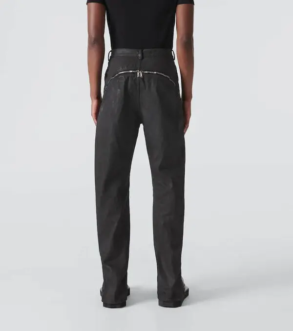 Rick Owens Bolan Banana High-rise Bootcut Jeans