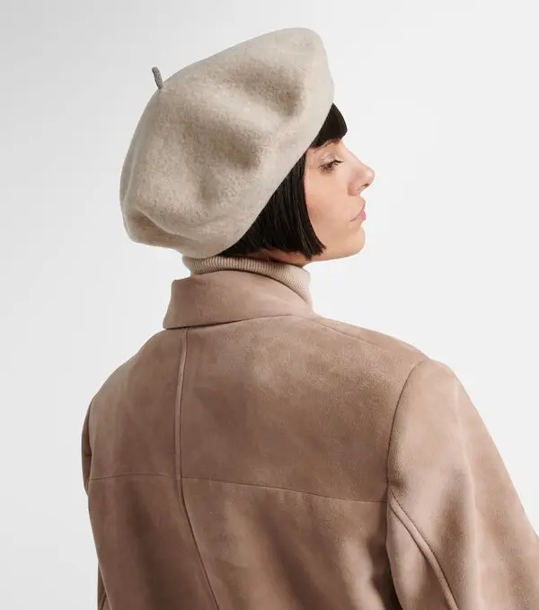 Brunello Cucinelli Wool Beret