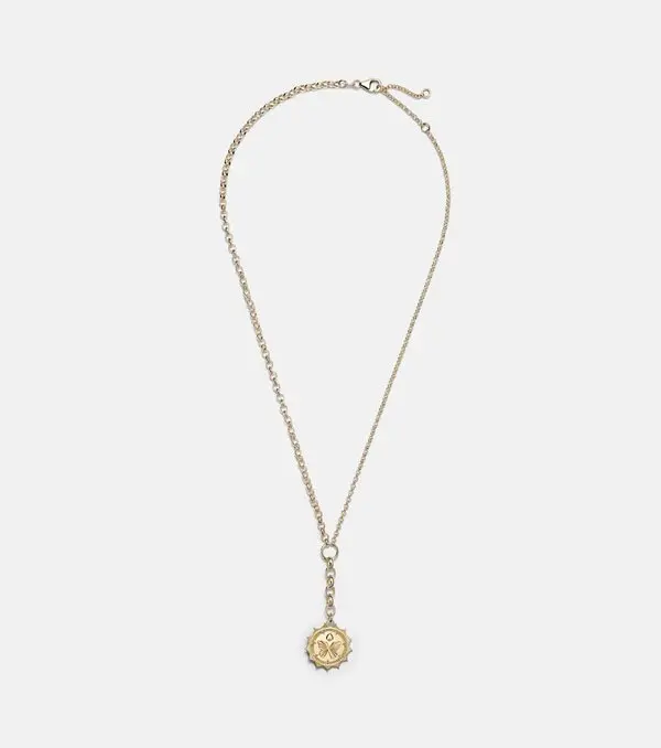 FOUNDRAE Reverie 18kt Yellow Chain Necklace With Diamonds - Gold