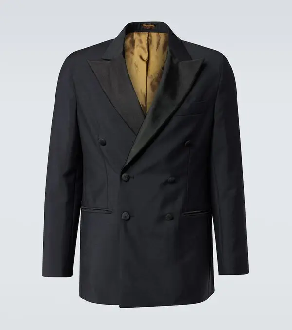 Rubinacci Wool Tuxedo Jacket