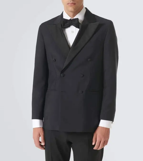 Rubinacci Wool Tuxedo Jacket