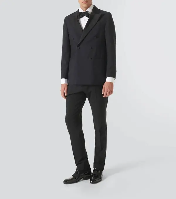 Rubinacci Wool Tuxedo Jacket