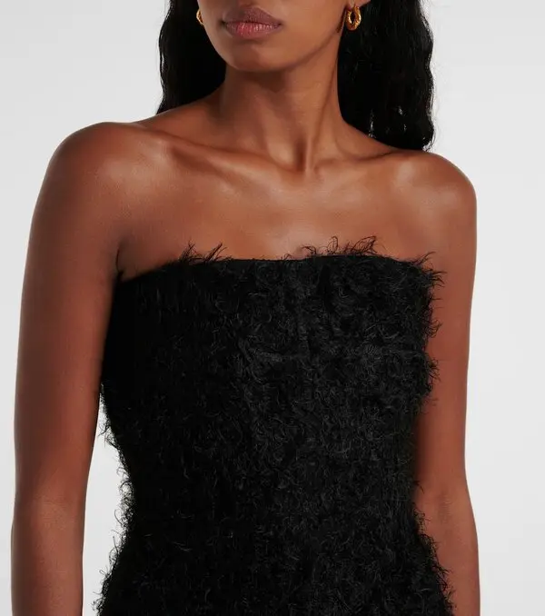 TOTEME Strapless Fil Coupe Midi Dress