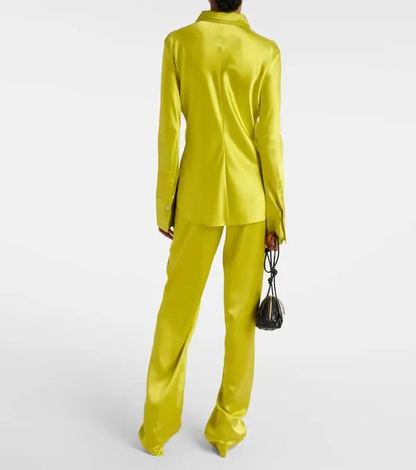 JOSEPH Brunel Silk Satin Blouse