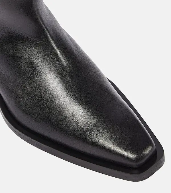 Proenza Schouler Bronco Leather Knee-high Boots - Black
