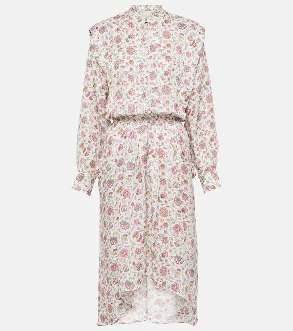 Isabel Marant Étoile Lokeya Floral Midi Dress