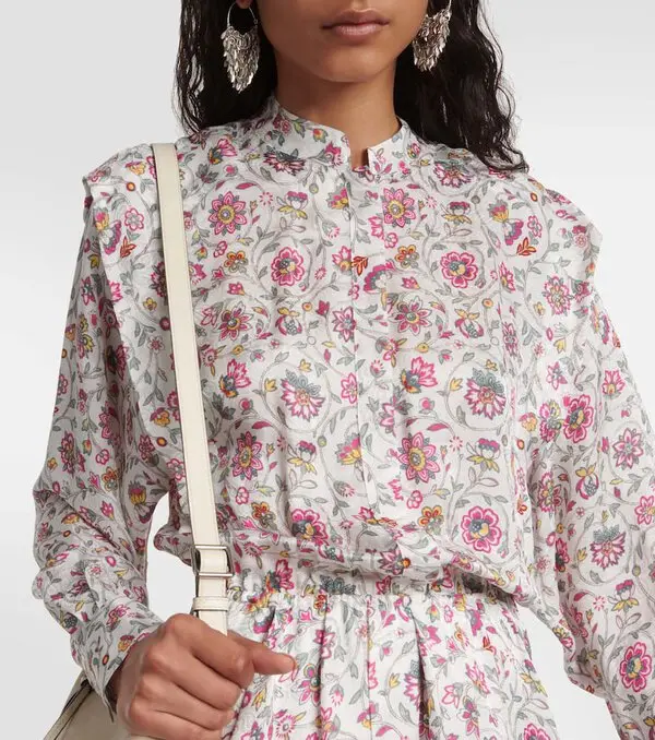 Isabel Marant Étoile Lokeya Floral Midi Dress