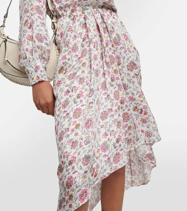 Isabel Marant Étoile Lokeya Floral Midi Dress