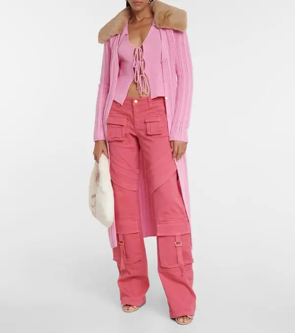 Blumarine Cargo Pants - Pink