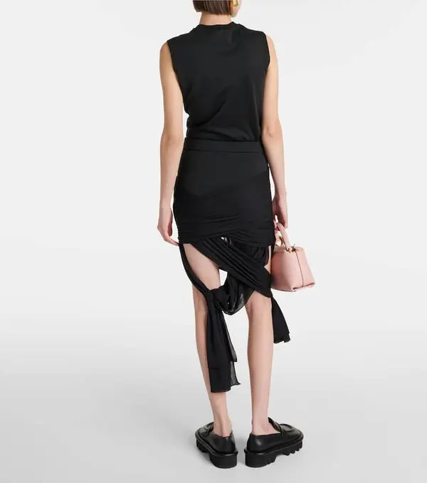 JW Anderson Knot-detail Wrap Skirt