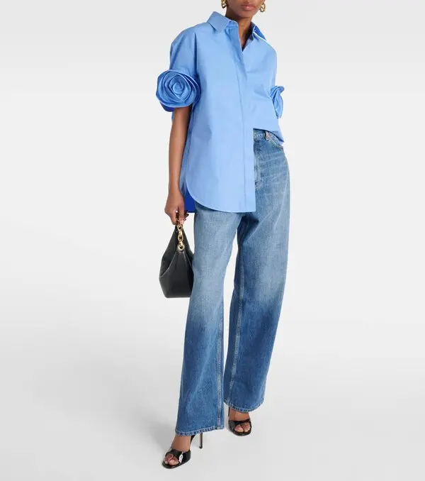 Valentino Garavani High-rise Straight Jeans