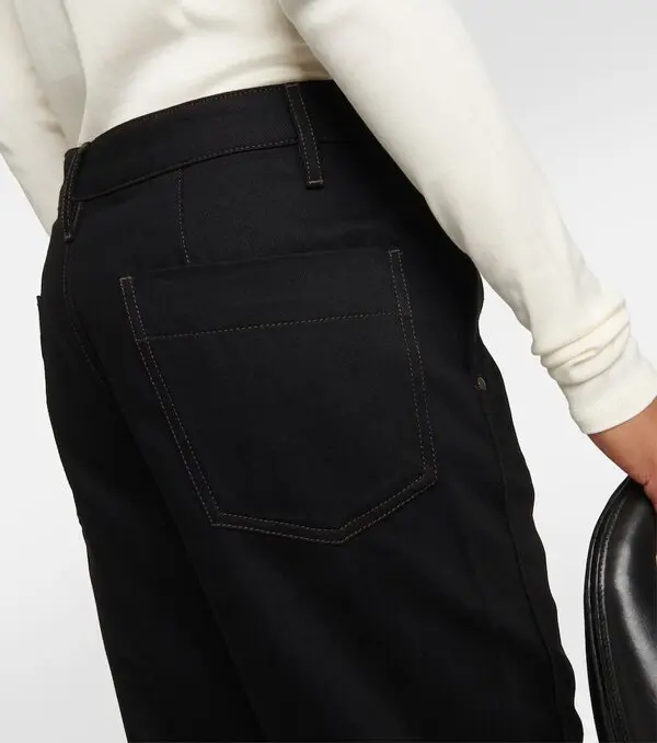 LEMAIRE Mid-rise Slim-straight Jeans