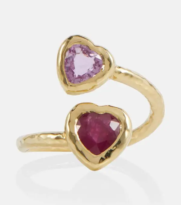 OCTAVIA ELIZABETH Moi Et Toi Ring - Multicoloured