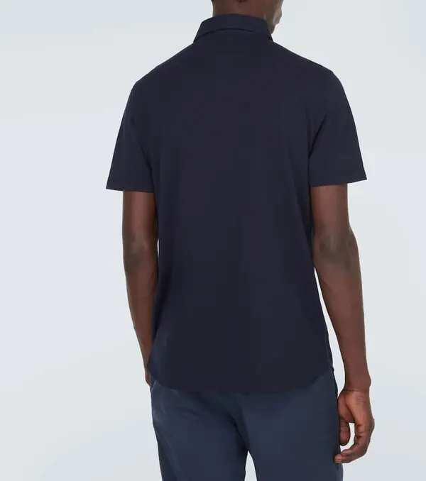 Loro Piana Cotton Polo Shirt - Blue