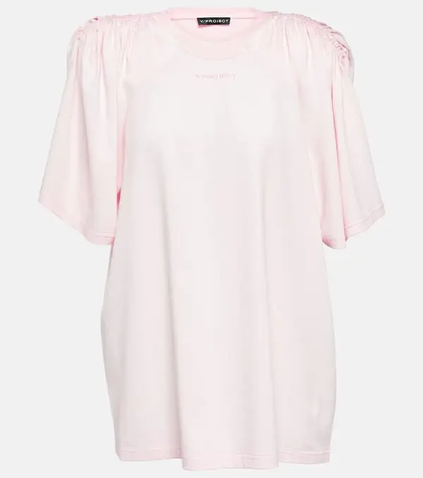 Y/project Embroidered Cotton Top