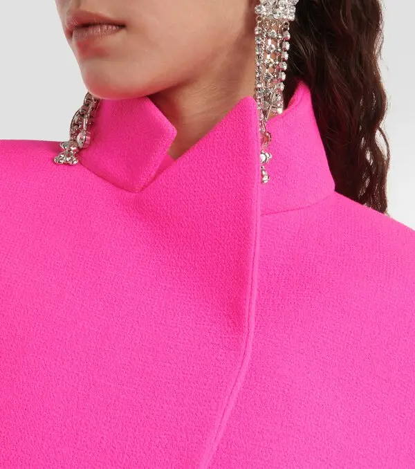 Alexandre Vauthier Cropped Wool Jacket