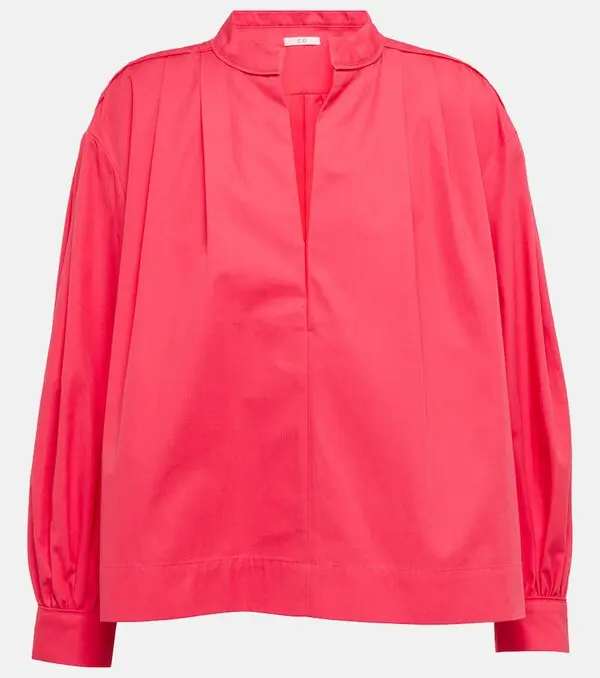 Co V-neck Cotton Blouse