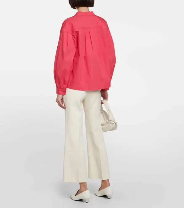 Co V-neck Cotton Blouse