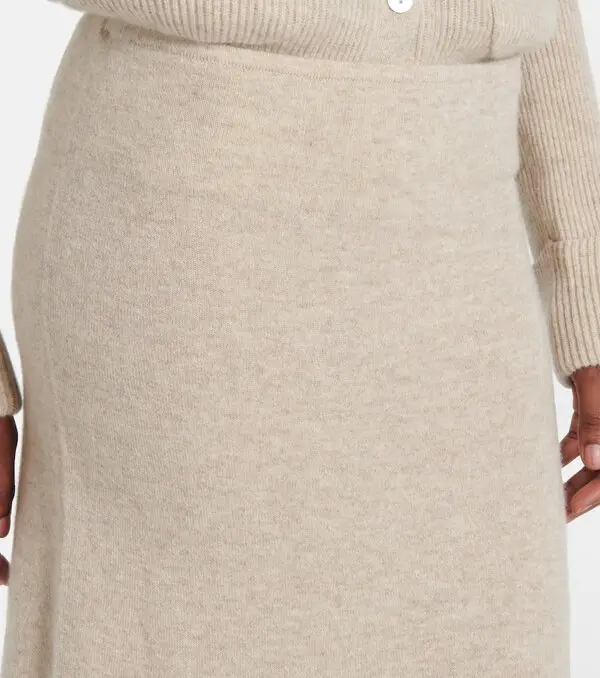 AYA MUSE Luna Cashmere Maxi Skirt